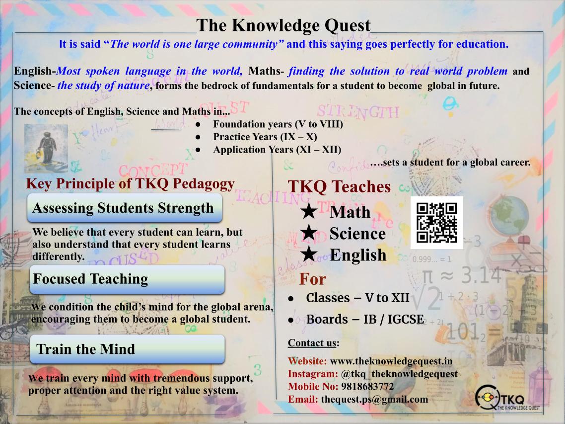 TKQ-Introduction – The knowledge quest